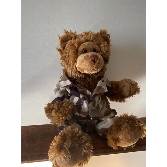Build-A-Bear | Toys | Build A Bear Camo Military Army Soldier Teddy ...